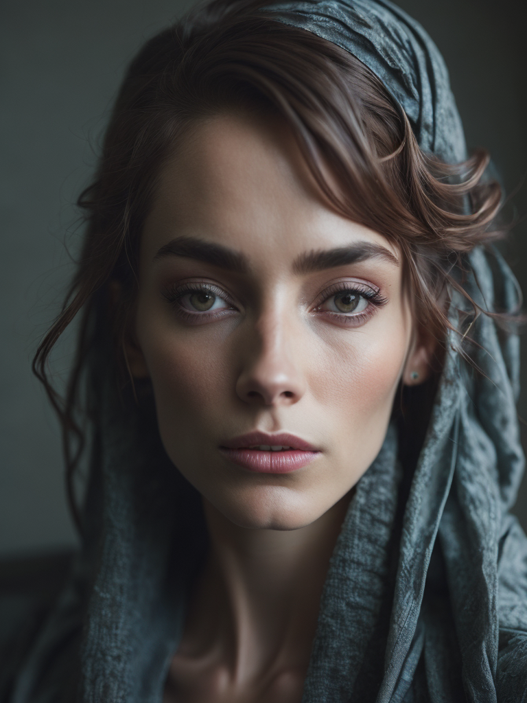 Premium Free ai Images | lady sporting rosy hued hair donned in ...