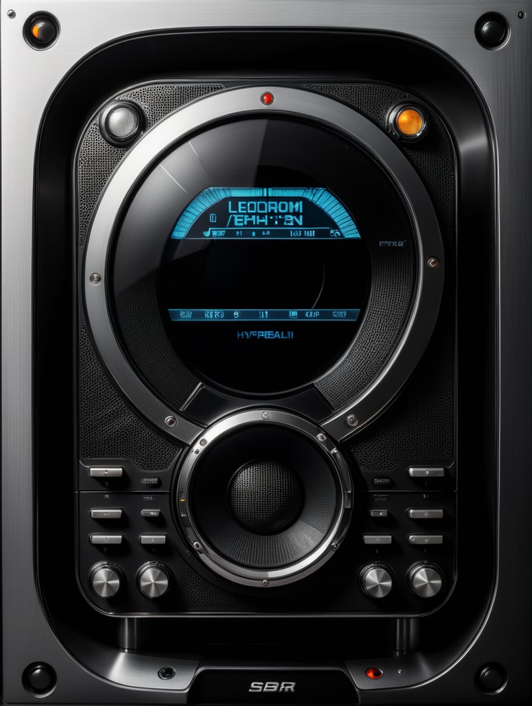 Premium Free ai Images | Cutting-Edge Futuristic Minimalistic Radio Design