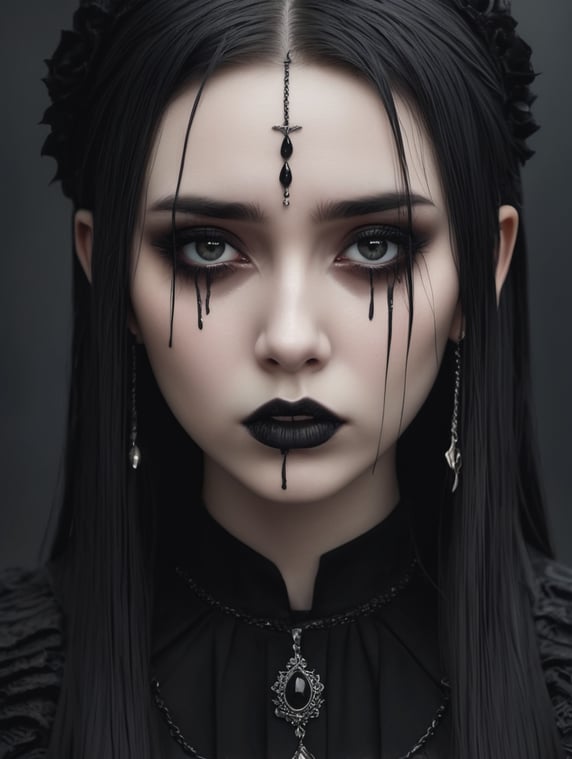 goth girl - AI-generated images with Lumenor AI