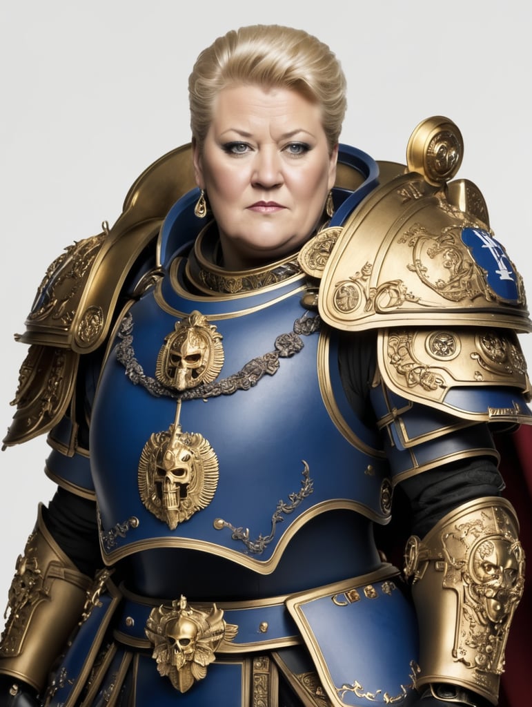 Premium Free ai Images | erna solberg as emperor