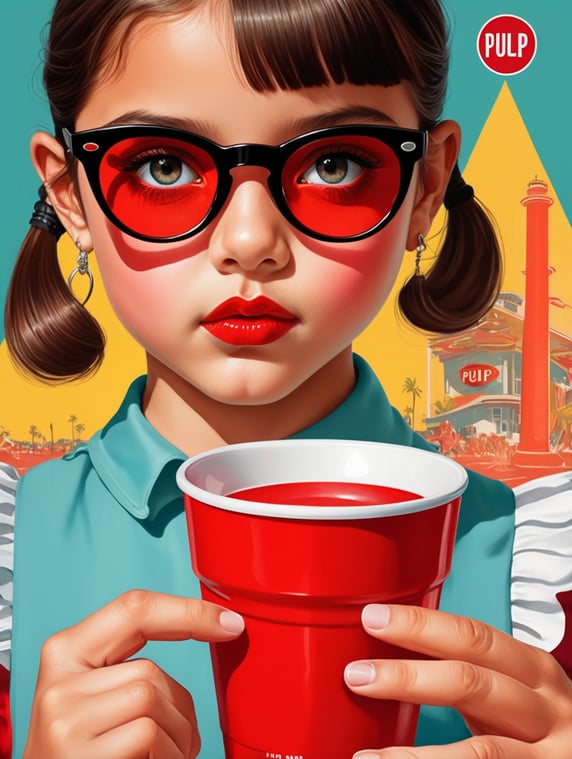 young girl - AI-generated images with Lumenor AI