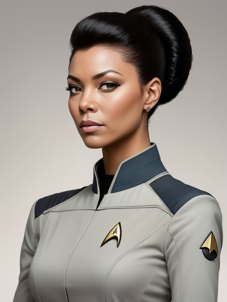 Premium Free ai Images | star trek female trill