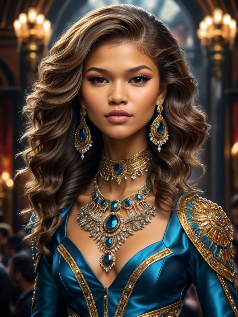 Premium Free ai Images | zendaya hot