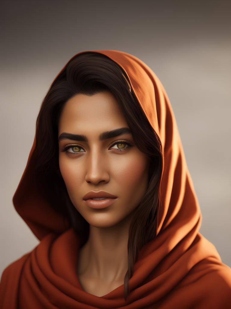 Premium Free ai Images | photorealistic image of an israeli woman from ...