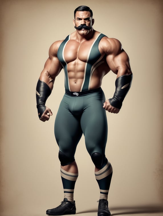 wrestling - AI-generated images with Lumenor AI