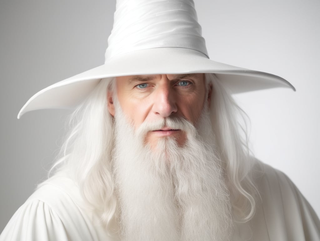 Premium Free ai Images | wizard in crazy party