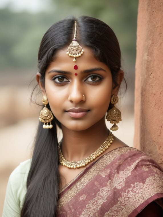 Beautiful Indian Girl Ai Generated Images With Lumenor Ai