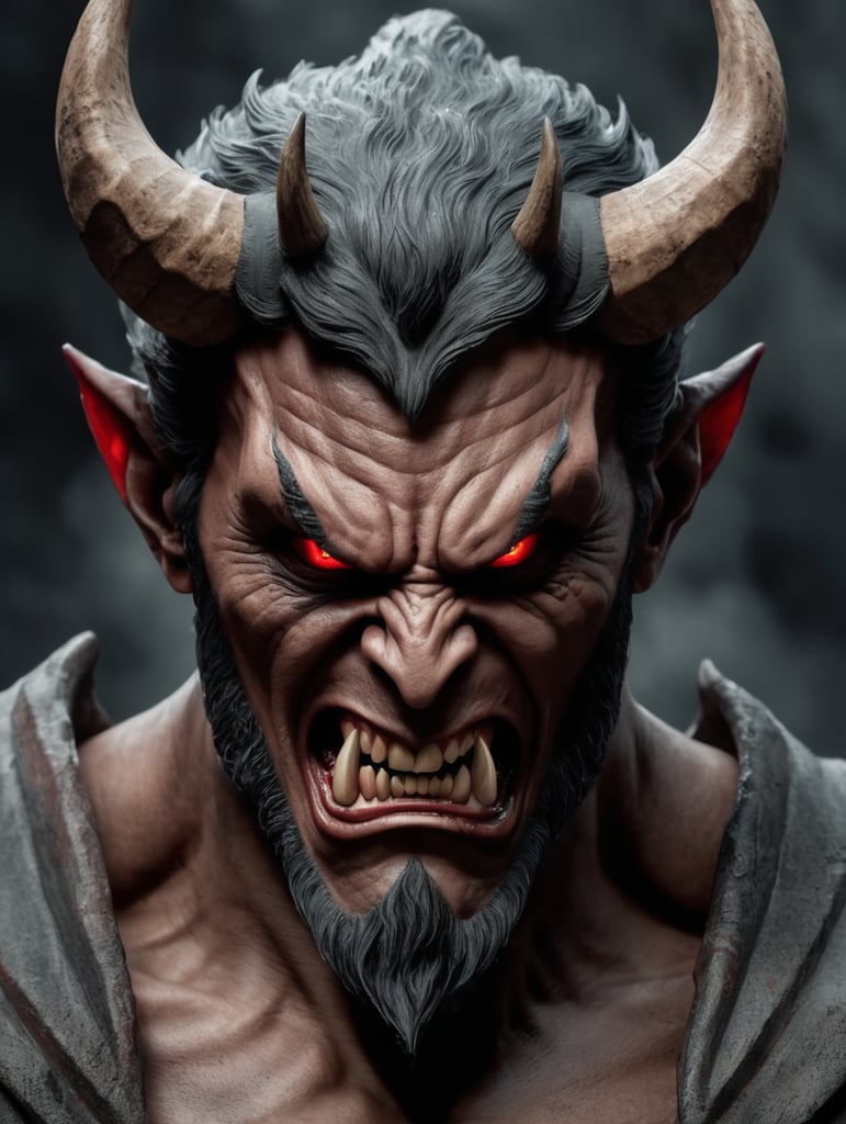 Premium Free ai Images | the devil is angry