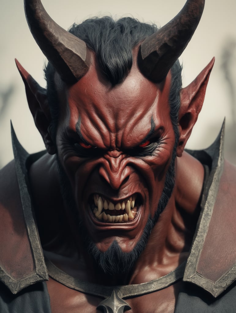 Premium Free ai Images | the devil is angry