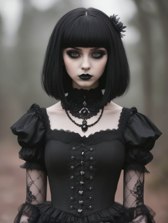 goth girl - AI-generated images with Lumenor AI