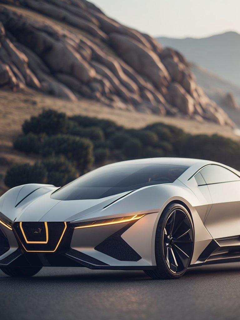 Premium Free ai Images | emauromin style futuristic vehicle finely ...