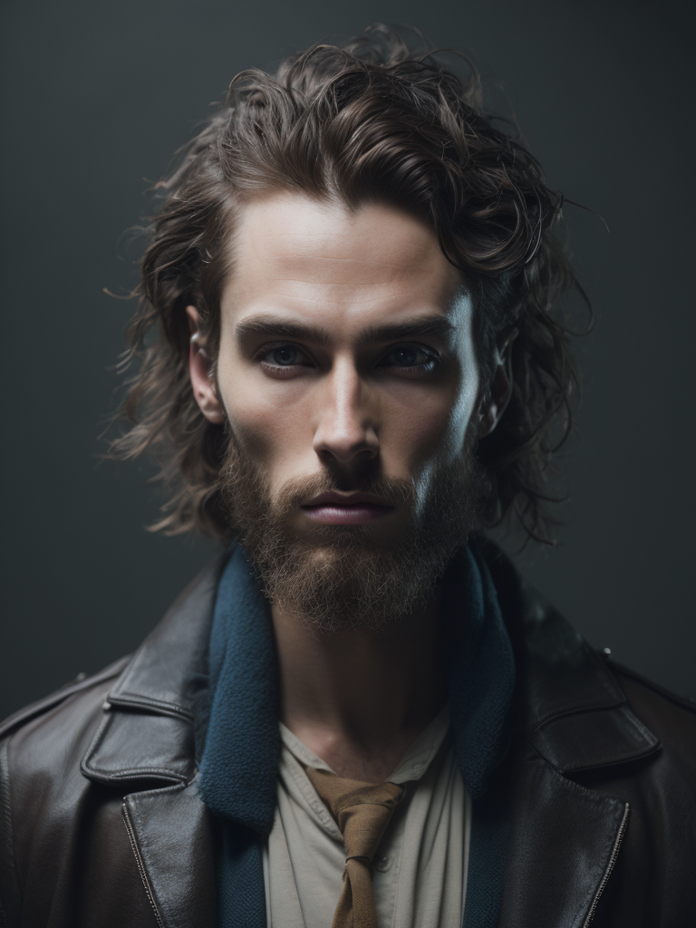 Premium Free ai Images | jesus christ as rockstar in empressionism ...