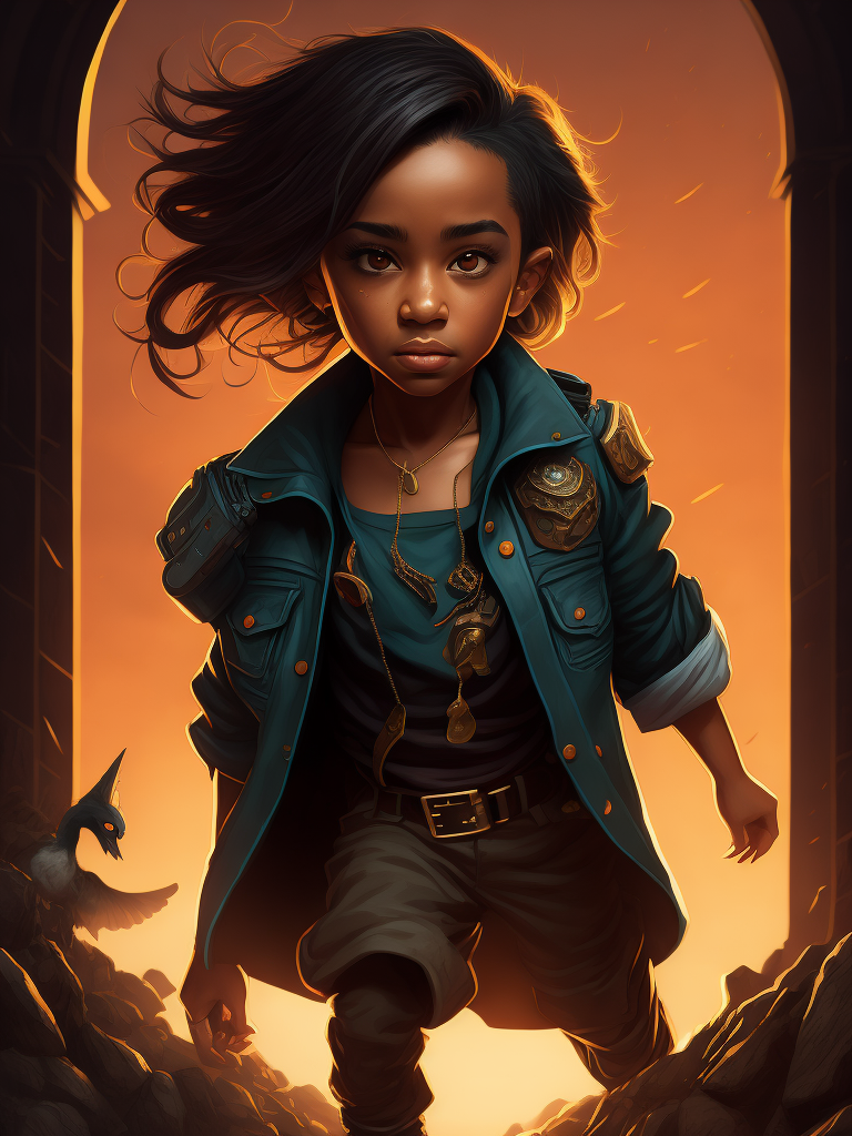 Premium Free ai Images | xiomara castro illustrated by skottie young