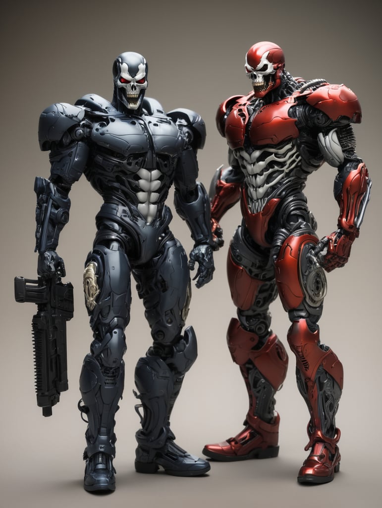 Premium Free ai Images | rev terminator vs venom