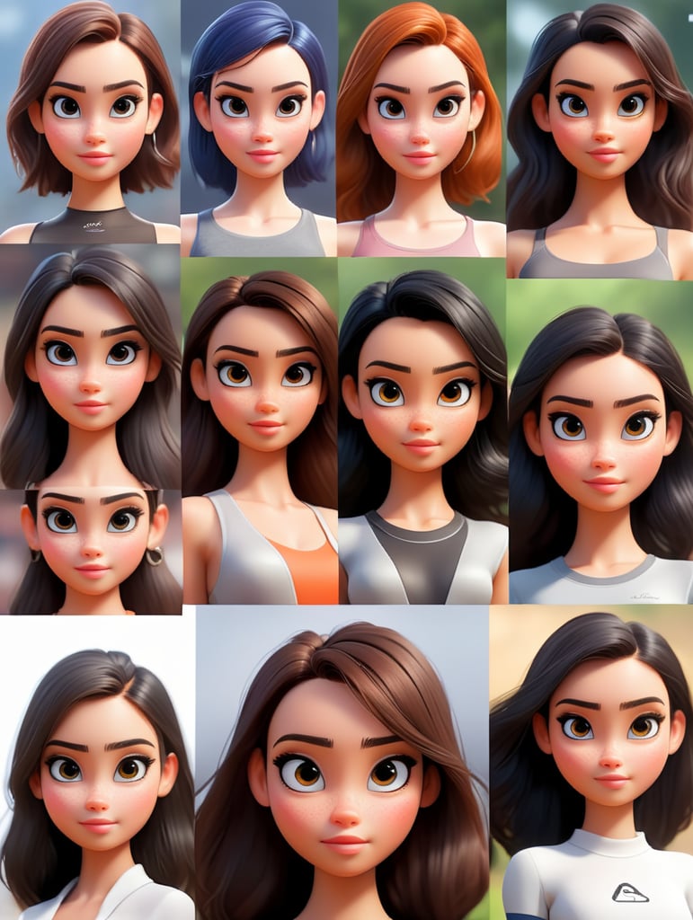 Premium Free ai Images | unreal ai generated girl technology behind ai ...