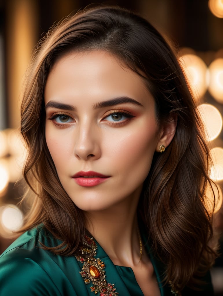 Premium Free ai Images | portrait of elizabeth tabish bright and ...