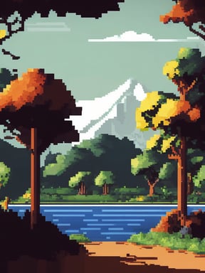 8bit pixel art - AI-generated images with Lumenor AI