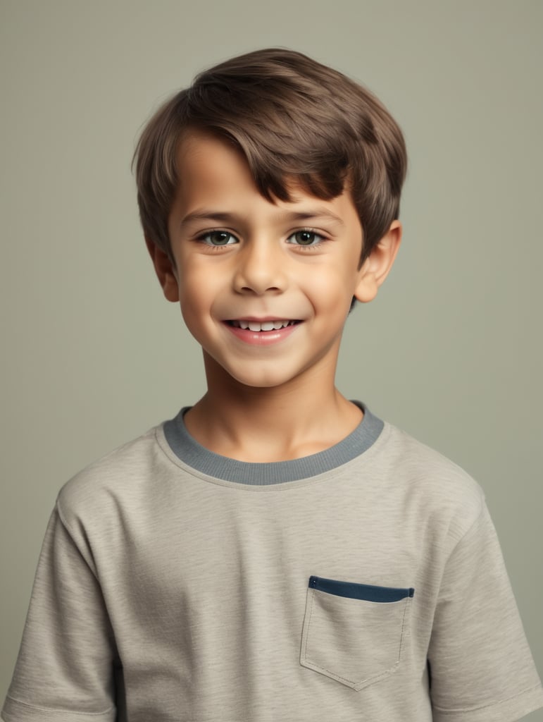 Premium Free ai Images | create child years old boy