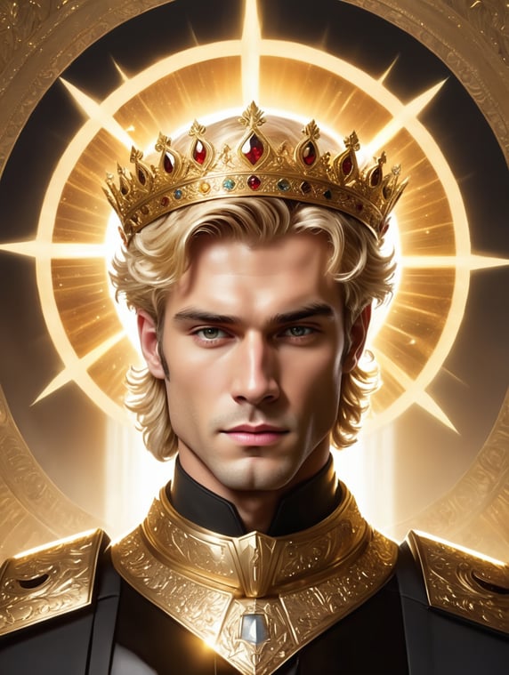 Premium Free ai Images | un homme un prince qui sappelle aelius il est ...