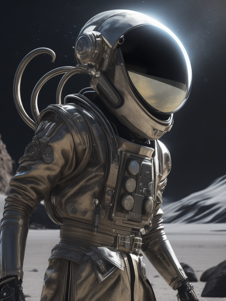Premium Free ai Images | Extraterrestrial Elegance: Fashion's Galactic ...