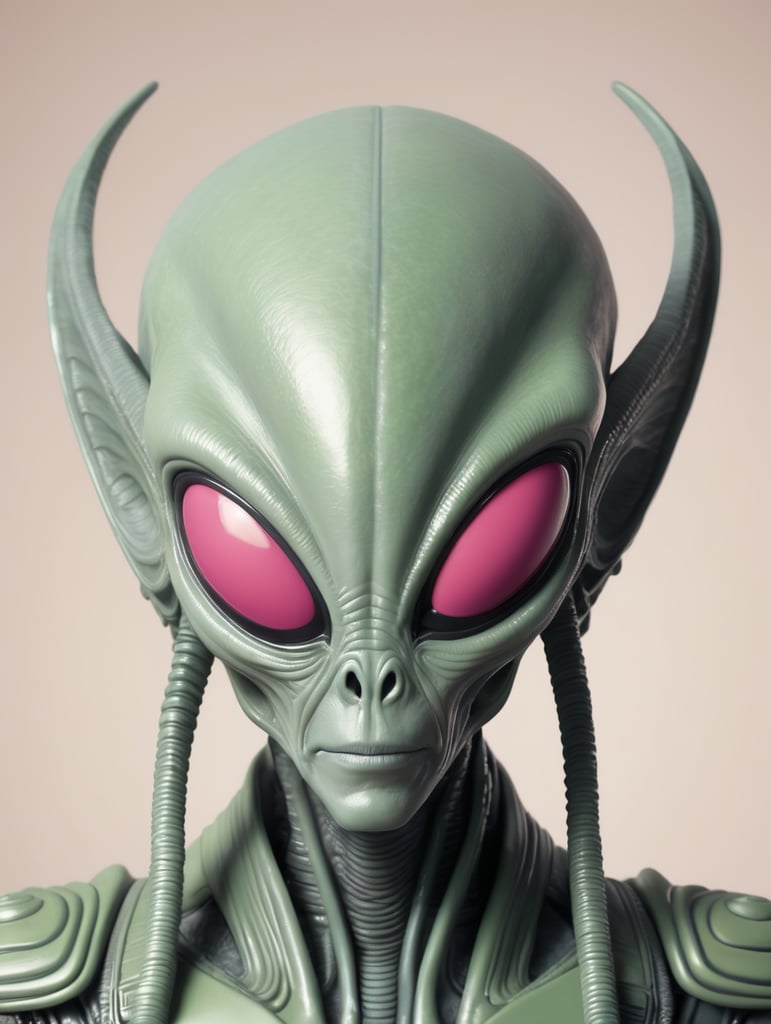 Premium Free ai Images | classic pop culture alien
