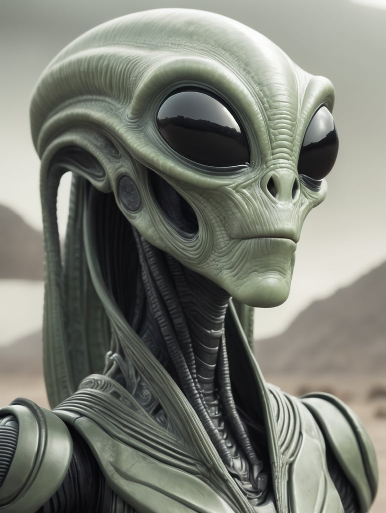 Premium Free ai Images | classic pop culture alien