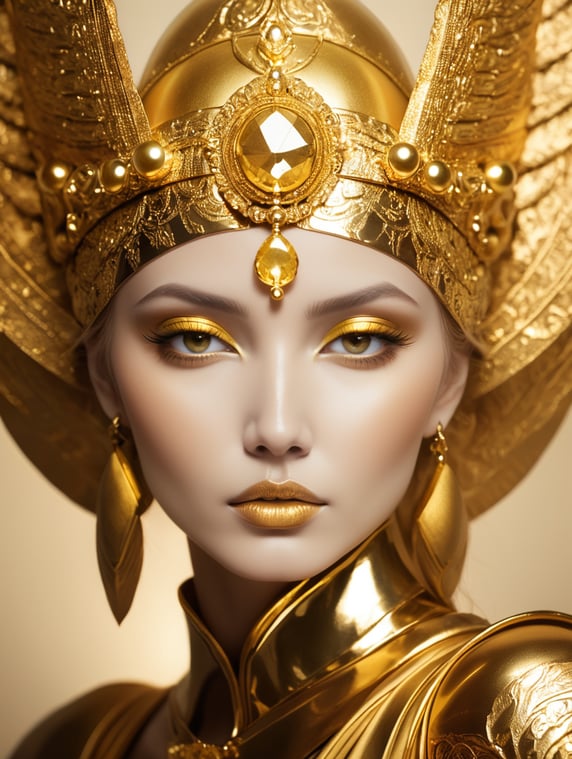 Premium Free ai Images | golden goddess