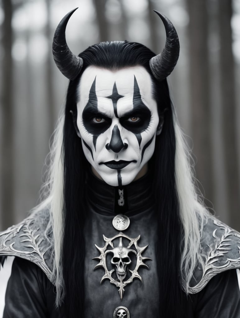 Premium Free ai Images | corpse paint
