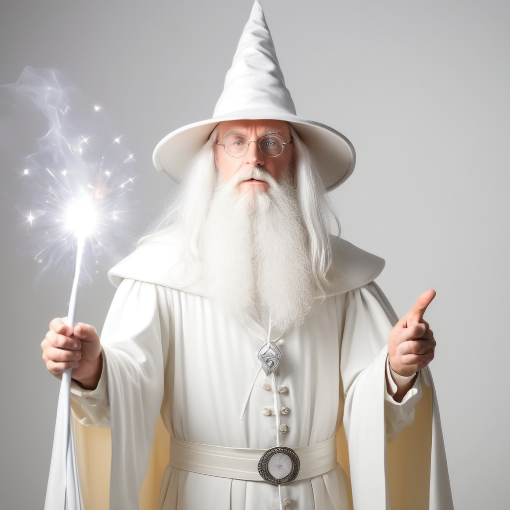 Premium Free ai Images | wizard in crazy party