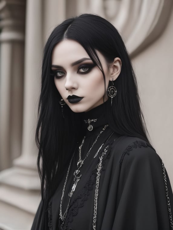 Premium Free ai Images | goth vibes