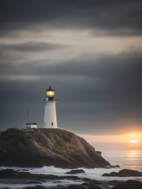 lighthouse island - AI-generated images with Lumenor AI